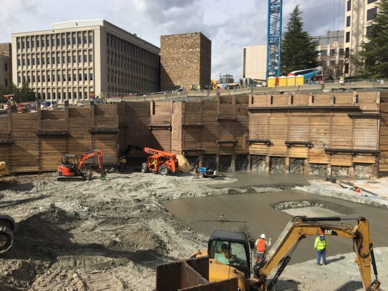 Soldier Pile Walls in North Carolina - Subsurface Construction Company LLC